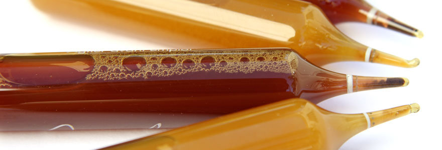 Ampoules: the difference between glass and plastic